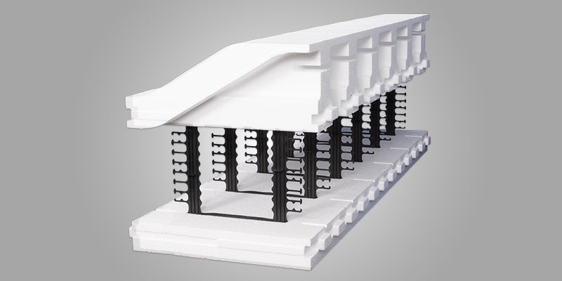 FoxBlocks® Insulated Concrete Form - Brick Corbel Ledge Block - 8" inc ...